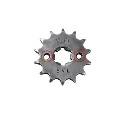 China YBR125 2006 Model Motorcycle Sprocket Crankshaft Drive Motorcycle Small Tooth for sale