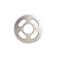 China YBR125 Motorcycle Chains And Sprockets With Center Hole 64MM for sale