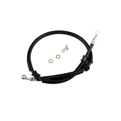 China YBR125 Motorcycle Brake Hose Front Brake High Pressure Hose Length 930MM for sale