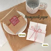 China Brown Bubble Cushioning Wrap Roll 30 Kraft Paper 100m Heavy Duty Brown Paper Roll for sale