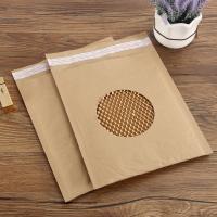 China Regular Style Honeycomb Paper Bag 80GSM  Paper Padded Mailer Recyclable For Shipping for sale