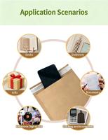 China Regular Style Honeycomb Paper Bag 80GSM  Paper Padded Mailer Recyclable For Shipping for sale