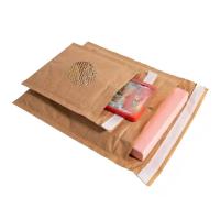 China Honeycomb Kraftbrown Paper Bubble Mailers 240GSM Padding Crush Resistant Structure for sale