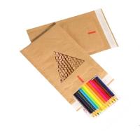 China Honeycomb Kraftbrown Paper Bubble Mailers 240GSM Padding Crush Resistant Structure for sale