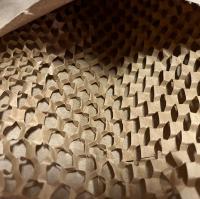China Honeycomb Paper Shipping Mailer Brown Crush Resistant Paper Envelope For Secure for sale