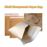 China Honeycomb Paper Shipping Mailer Brown Crush Resistant Paper Envelope For Secure for sale