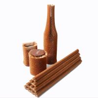 China Recycled  10CM Honeycomb Paper Sleeves Wrap Delicate Items Waterproof Paper Sleeve for sale