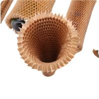 China Recycled  10CM Honeycomb Paper Sleeves Wrap Delicate Items Waterproof Paper Sleeve for sale