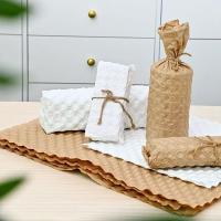 China White Kraft Free Printable Bubble Sheet 30cm Biodegradable Bubble Wrap And Brown Paper for sale