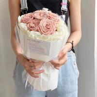 China 40x40cm Bubble Sheet Paper Cushioning  Kraft Paper Bubble Wrap Paper Based for sale
