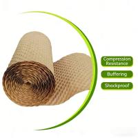 China Premium Brown Kraft Bubble Wrap Roll 30cm X 10m 80gsm Cushioning for sale