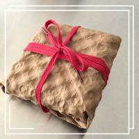 China 30cm x 20m Brown Kraft Bubble Paper Roll 80GSM 1000pic Protective Wrap for sale
