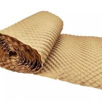 China Eco Friendly Brown Kraft Bubble Roll 30cm X 30m 80GSM For Shipping for sale