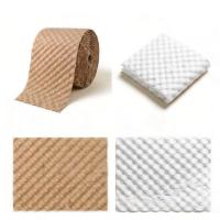 China Brown 80GSM Bubble Paper Roll 50m Heavy Duty Brown Wrapping Paper for sale