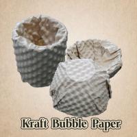 China Kraft Bubble Paper Roll 50cm X 50m Brown Kraft Paper Roll 30 For Fragile Items for sale