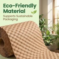 China Industrial Bubble Paper Roll 60cm X 50m  Cushioning  Brown Paper Roll for sale