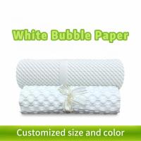 China Pure White Bubble Paper Roll 30cm X 30m  Luxury Watches Packing Paper Roll for sale