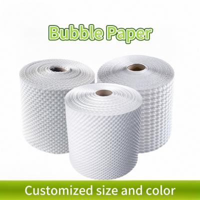 China 60cm X 50m  Brown Butcher Paper Roll White Heavy Duty Bubble Roll for sale