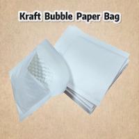 China White Bubble Wrap Bag 2 Layers OEM Bubble Pouches For Shipping for sale