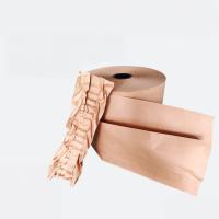 China Double Layer Kraft Paper Pad 14x60cm Kraft  Cushioning For Long Fragile Items for sale