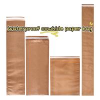 China PE Coated Kraft Paper Bag 120 - 160gsm Rain Resistant Waterproof Honeycomb Packing Paper for sale