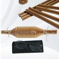 China 50cm Honeycomb Paper Sleeves Customized Brown Sleeve For Furniture Legs for sale