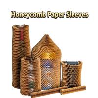 China 65cm Honeycomb Paper Sleeves Custom Paper Sleeves For Art Prints Posters for sale