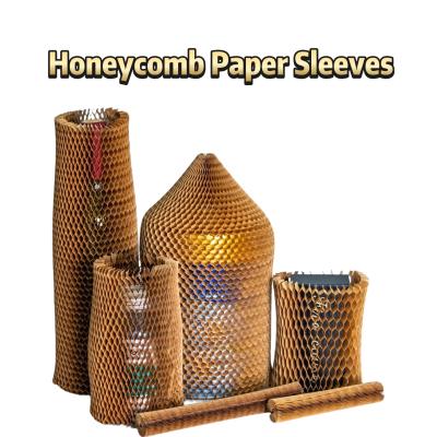 China 65cm Honeycomb Paper Sleeves Custom Paper Sleeves For Art Prints Posters for sale