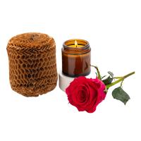 China 85cm 50gsm Honeycomb Paper Sleeve 90 Ply Paper Sleeve Packaging For Rolled Carpets for sale