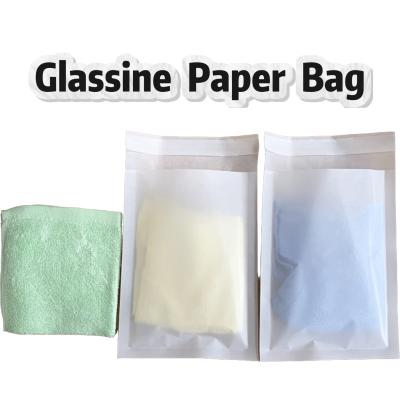China Heavy-Duty Glassine Paper Bag 80gsm – Reinforced, Open Top, 
Square Bottom for Bulk Items for sale