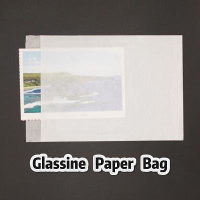 China Food-Grade Glassine Paper Bag 50gsm – Greaseproof, Self-Seal, Square Bottom for Bakery for sale