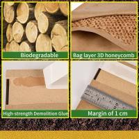 China 26cm Honeycomb Paper Bag Long Honeycomb Padded Mailer For Posters for sale