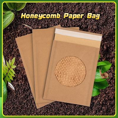 China 26cm Honeycomb Paper Bag Long Honeycomb Padded Mailer For Posters for sale