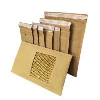 China Double Core Honeycomb Paper Bag 4 Layer Ultra Cushioning  Honeycomb Mailer for sale