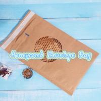China OEM Honeycomb Mailer Padded Kraft Mailers 26.5cm Honeycomb Padded Mailer For Tablets for sale