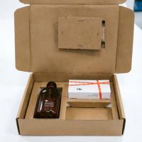 China Custom Fit Honeycomb Box Cosmetic  Custom Corrugated Boxes Brown for sale