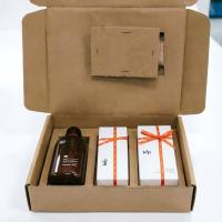 China Custom Fit Honeycomb Box Cosmetic  Custom Corrugated Boxes Brown for sale