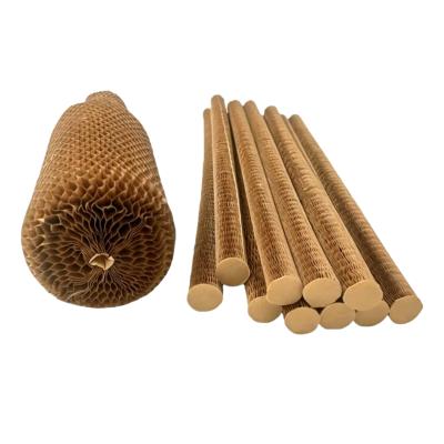 China Pre‑Sealed Honeycomb Paper Sleeve – One‑Side Glued Kraft Protector for Bottles & Electronics for sale