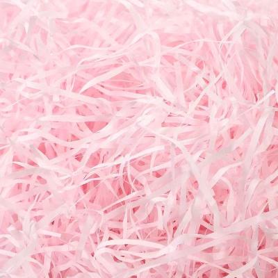 China Pink Raffia Paper Shreds – Eco-Friendly Decorative Filler for Gift Boxes & Baskets for sale
