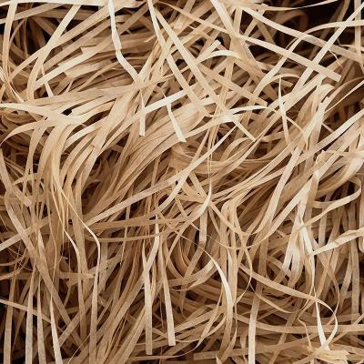 China Natural Kraft Raffia Paper Shreds – Eco-Friendly Decorative Filler for Gift Boxes & Baskets for sale