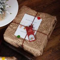 China Natural Kraft Honeycomb Paper for Christmas Gift Wrapping – Expandable Decorative Wrap for Holiday Gifts for sale