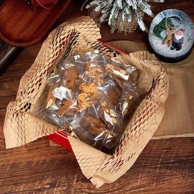 China Honeycomb Paper for Food Box Filler – Expandable Food-Safe Cushioning for Gift & Bakery Boxes for sale