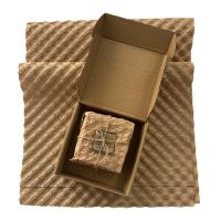 China Natural Embossed Kraft Paper for Gift Box Inner Packaging – Bubble Texture Cushioning for Rustic & Eco Gifts for sale