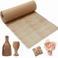 China Natural Kraft Honeycomb Sleeve – Expandable Wine Bottle Protector for Shipping & Gifts for sale