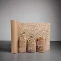 China Natural Kraft Honeycomb Sleeve – Expandable Wine Bottle Protector for Shipping & Gifts for sale