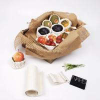 China White Honeycomb Paper for Fruit Sleeves – Expandable Produce Protector for Apples, Pears & Citrus for sale