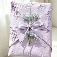 China Lavender Honeycomb Paper – Soft Mauve Expandable Wrap for Wedding Favors & Gift Bags for sale