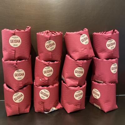 China Red Honeycomb Cup Sleeve – Premium Expandable Protector for Ceramic & Glass Mugs for sale