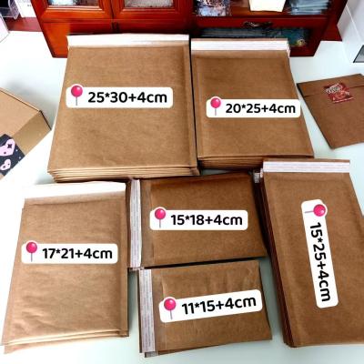 China Multi-Size Honeycomb Paper Mailer with 3-Layer Honeycomb Structure and Self-Adhesive Seal, a Versatile Honeycomb Paper Bag for sale