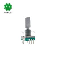 China 11mm Volume Control Encoder Metal Shaft Rotary Encoder for sale